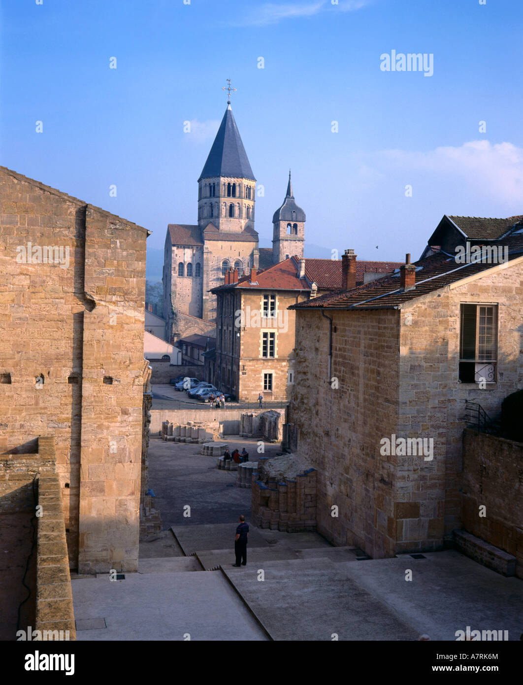 Abbey of cluny cathedral hi-res stock photography and images - Alamy