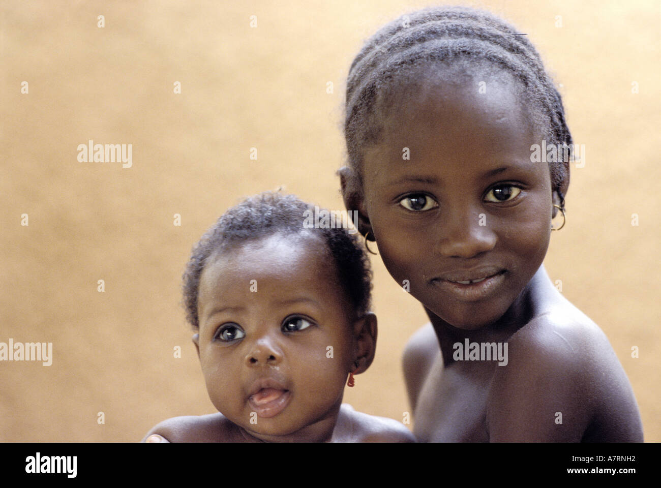 Niger, children' portrait Stock Photo - Alamy