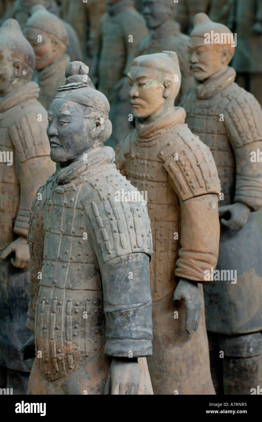 China shaanxi xian bingmayong the army of terra cotta warriors in ...