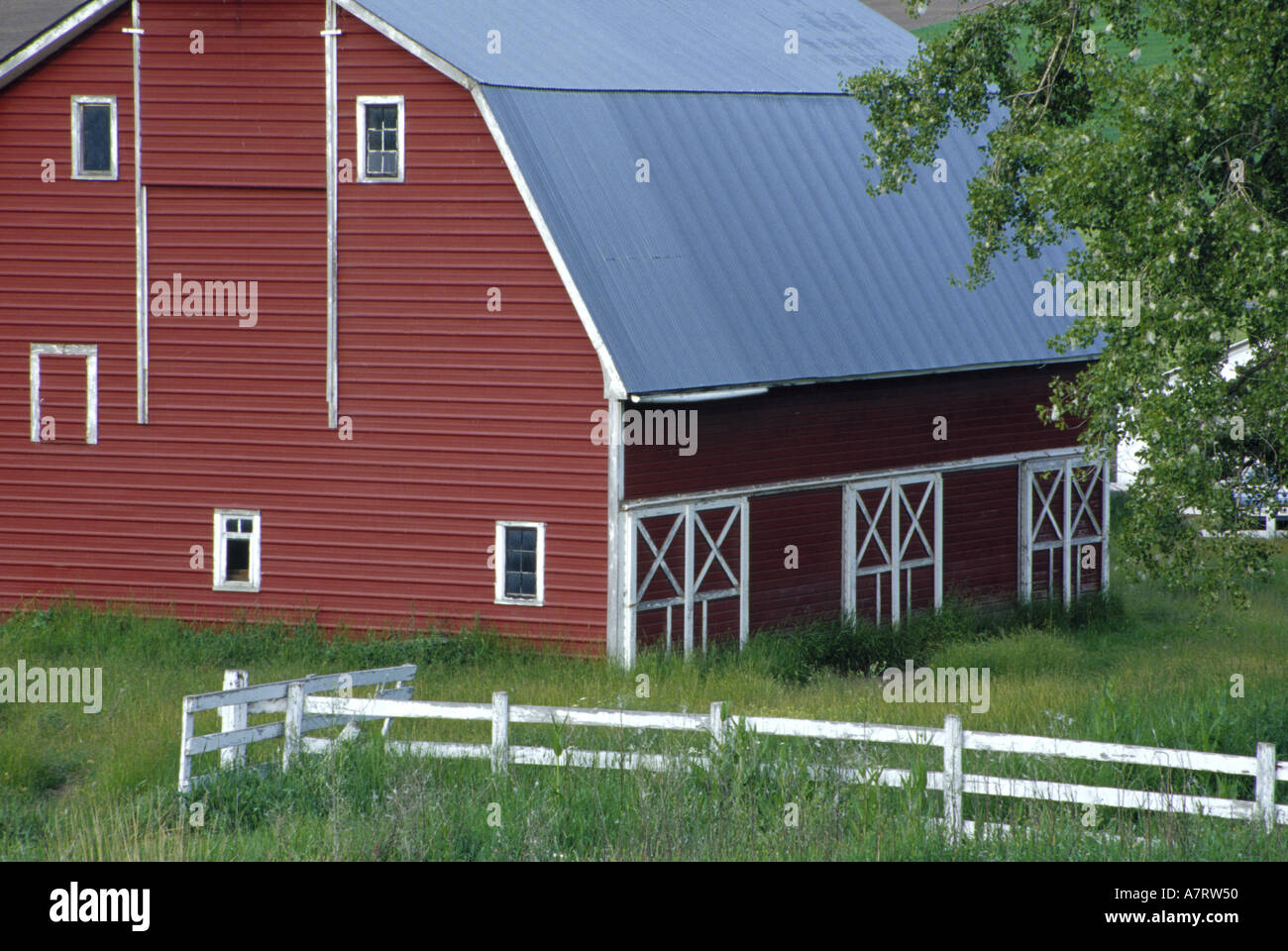 Red Barn Palouse Near Colfax High Resolution Stock Photography and ...