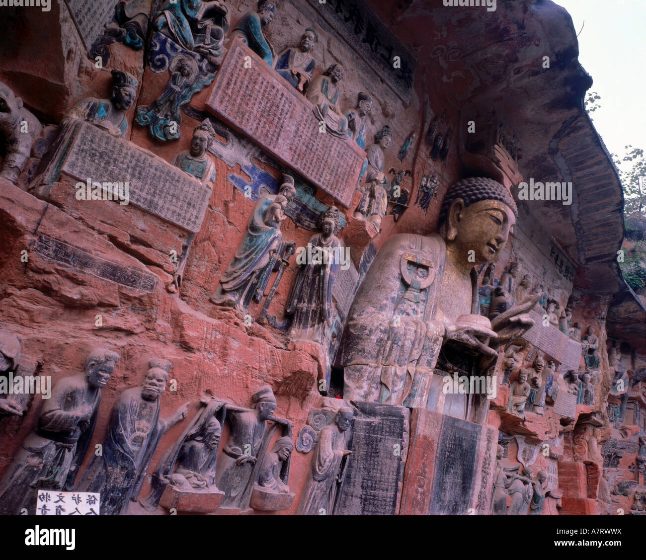 Dazu cave hi-res stock photography and images - Alamy