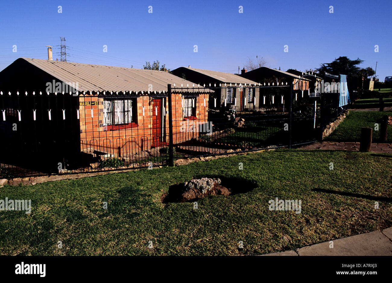 South Africa, Gauteng province, Johannesburg, Soweto townchip Stock ...