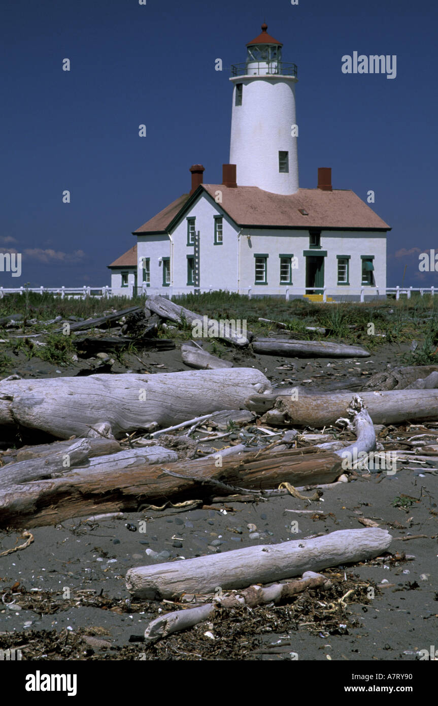 New dungeness lighthouse washington hi-res stock photography and images ...