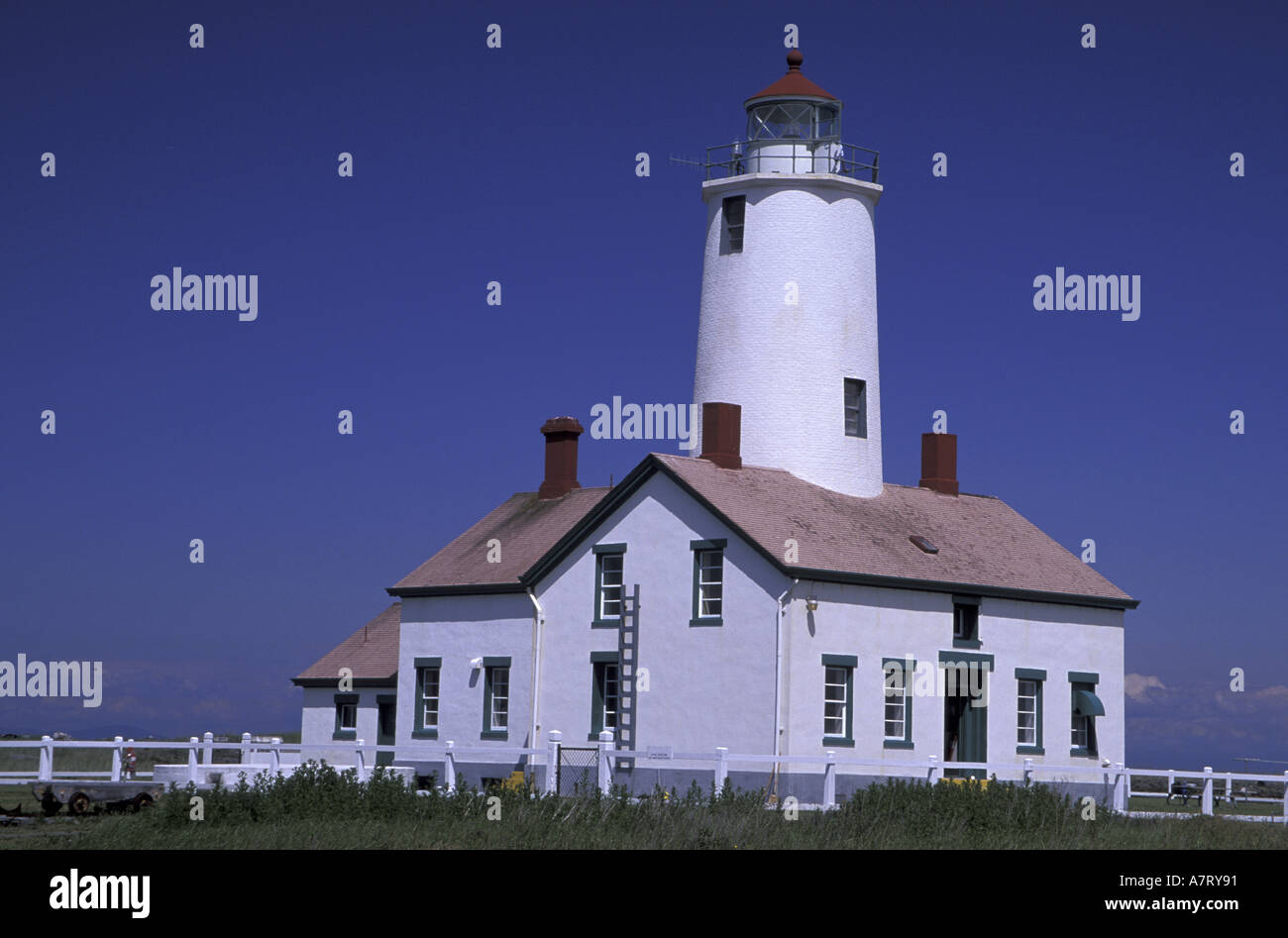 New dungeness lighthouse washington hi-res stock photography and images ...