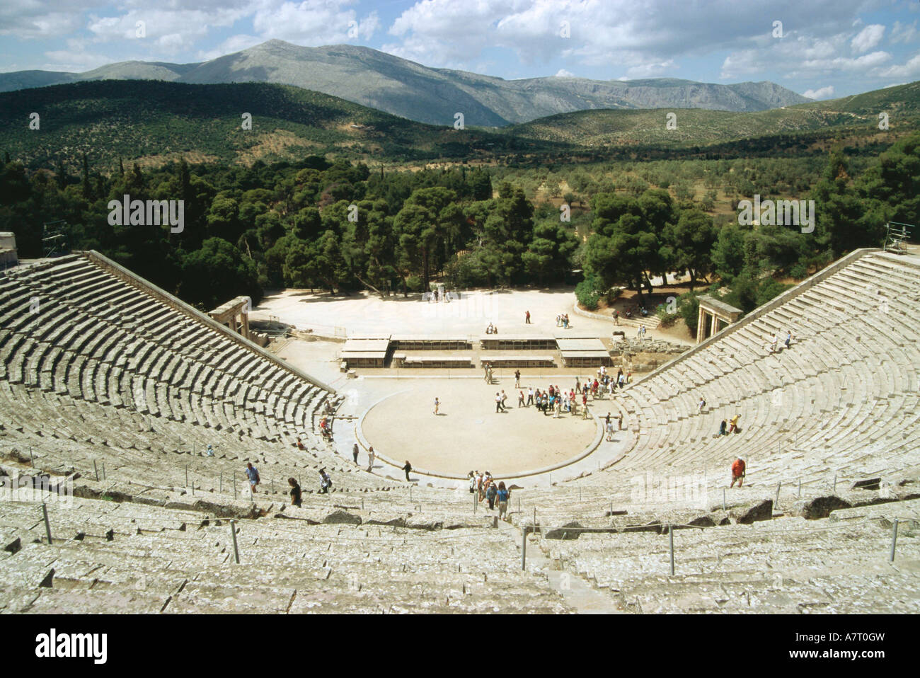 Epidaurus theater plant hi-res stock photography and images - Alamy