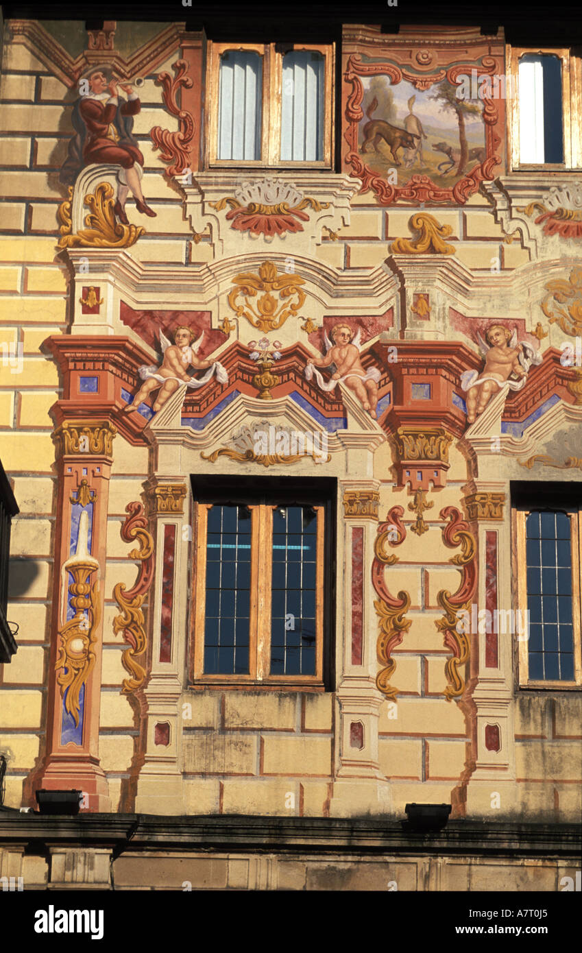 Spain, the Basque Country, Biscaye Province, Durango, the Town hall and ...
