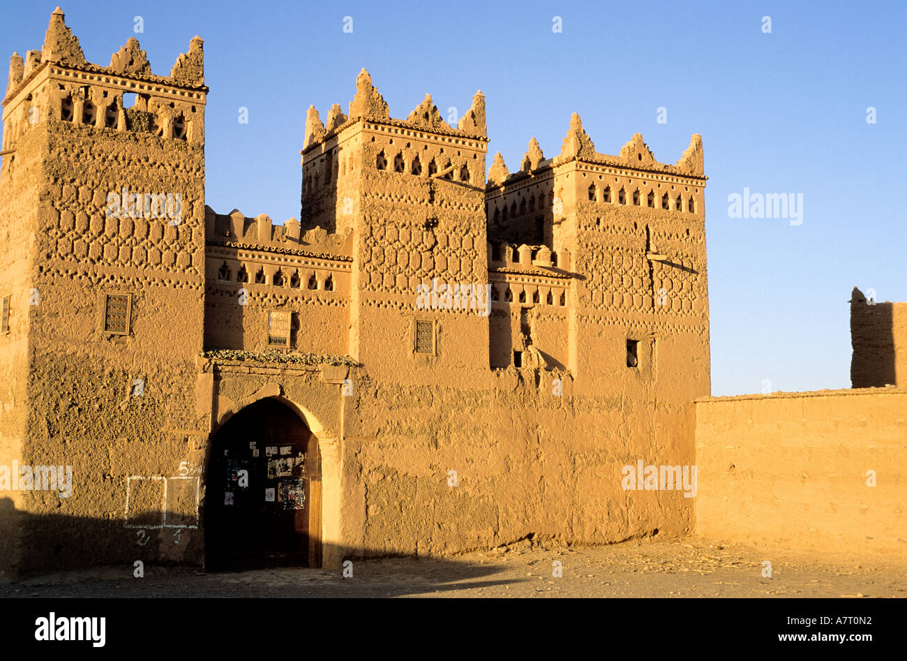 Morocco, Draa Valley, Kasbah along the road to Agdz Stock Photo - Alamy