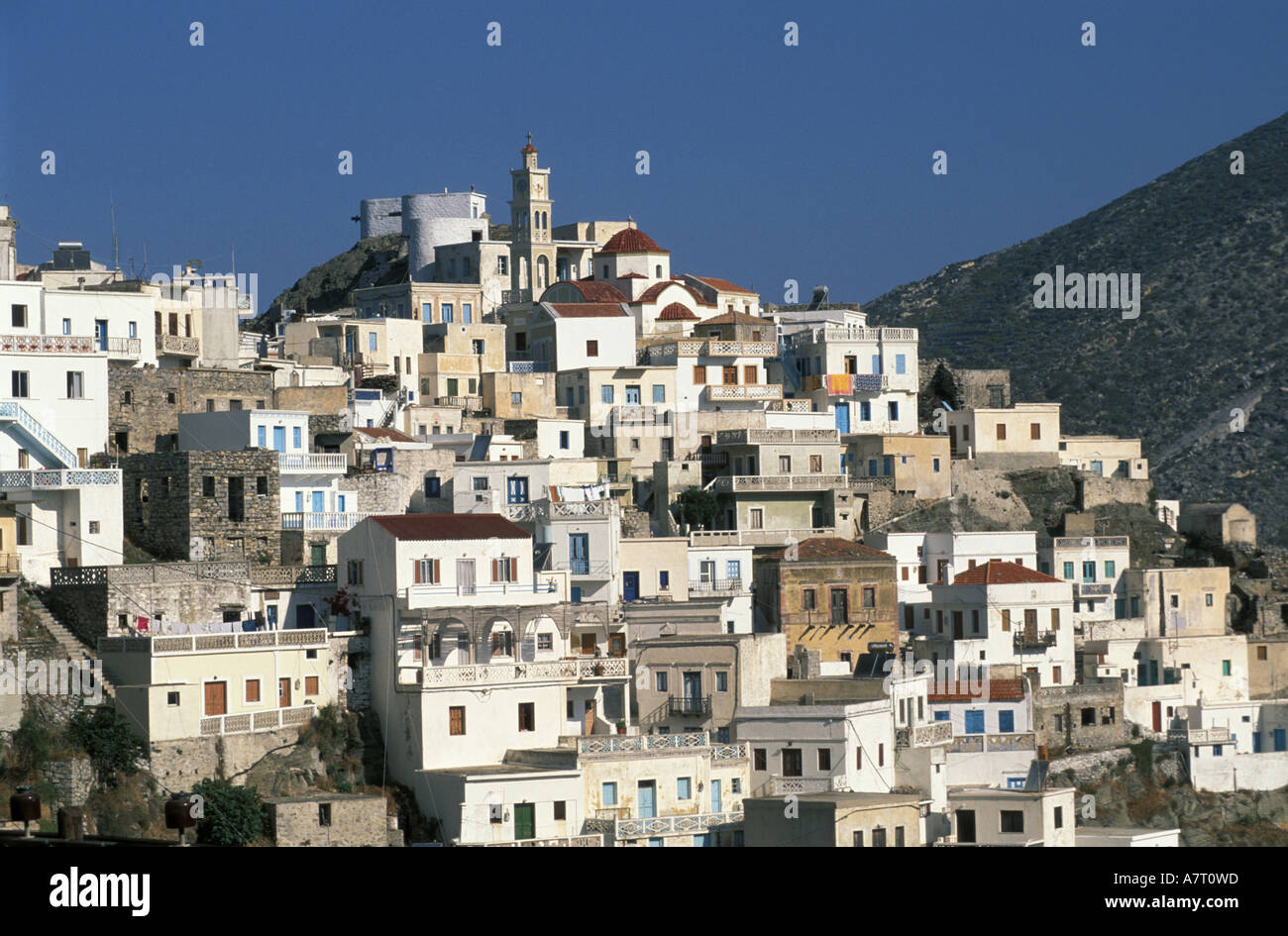 Greece, Dodecanese, Karpathos Island, Olympos village Stock Photo - Alamy