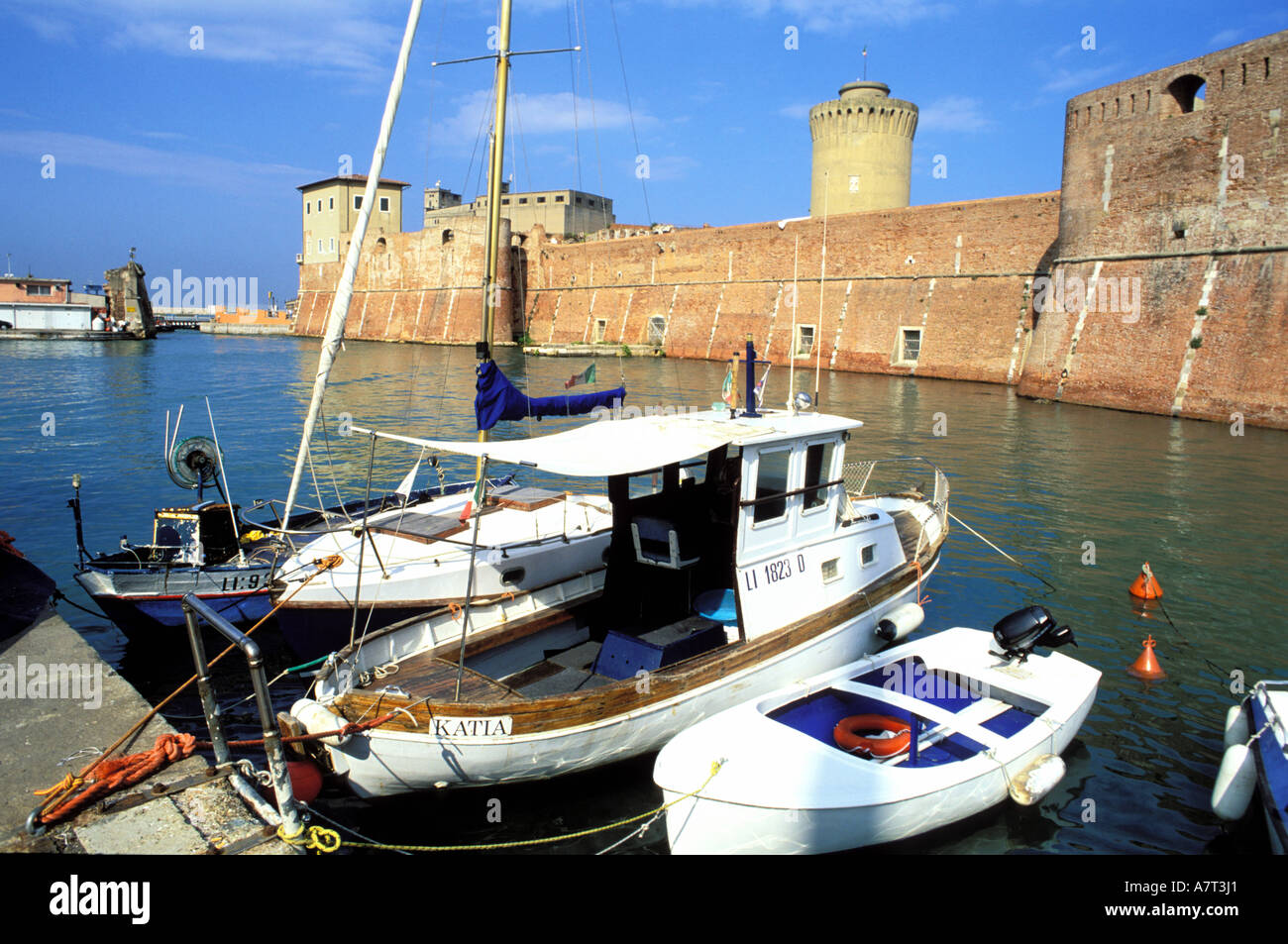 Livorno fortezza vecchia hi-res stock photography and images - Alamy