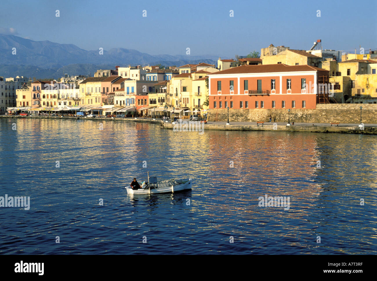 Greece, Crete, Hania, the Venetian harbour Stock Photo - Alamy