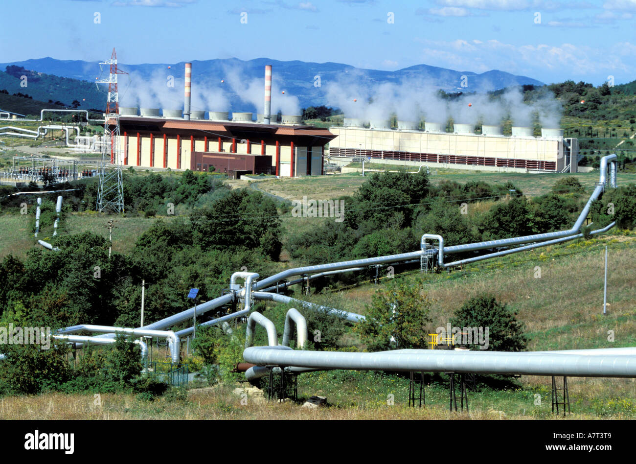 Larderello geothermal hi-res stock photography and images - Alamy