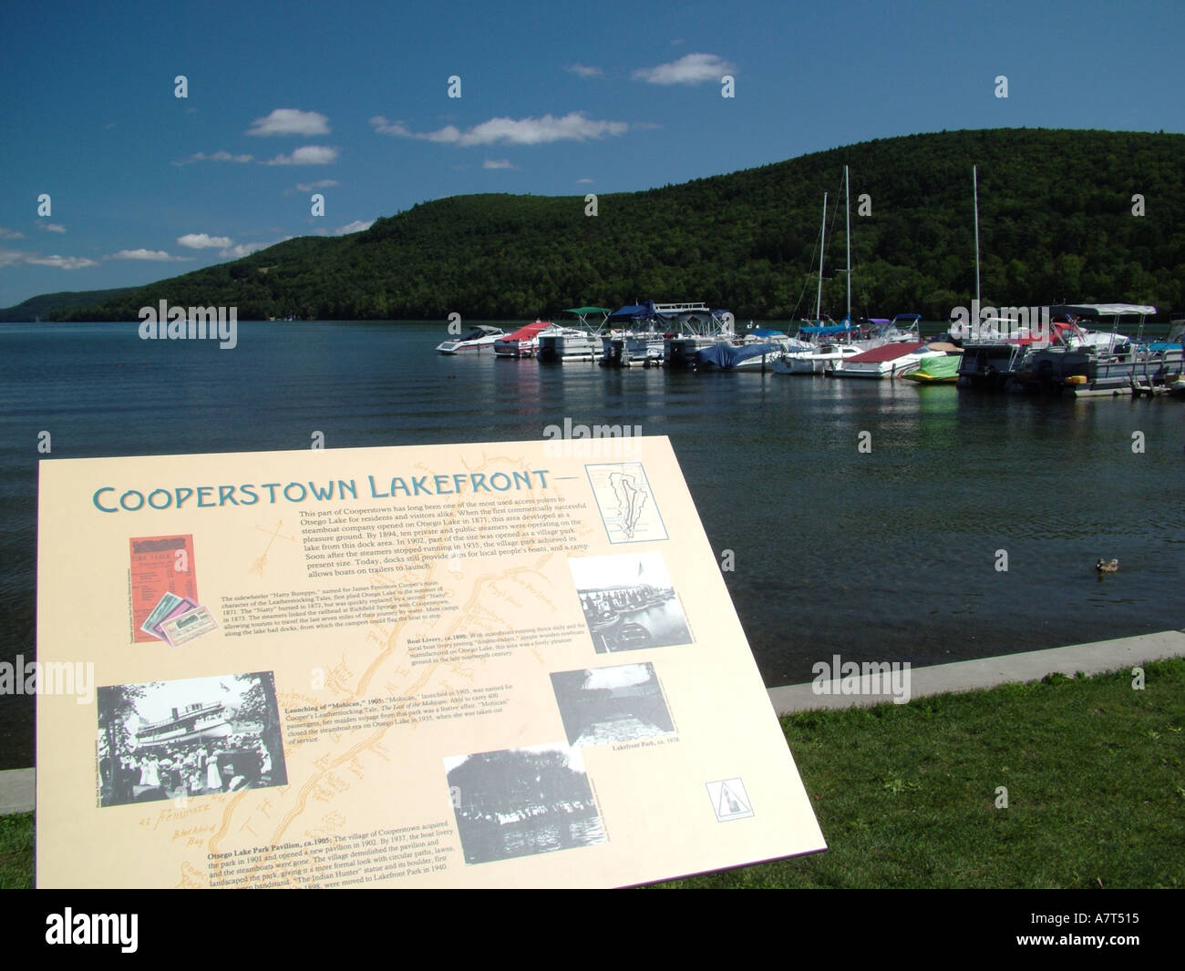 Cooperstown new york summer hi-res stock photography and images - Alamy