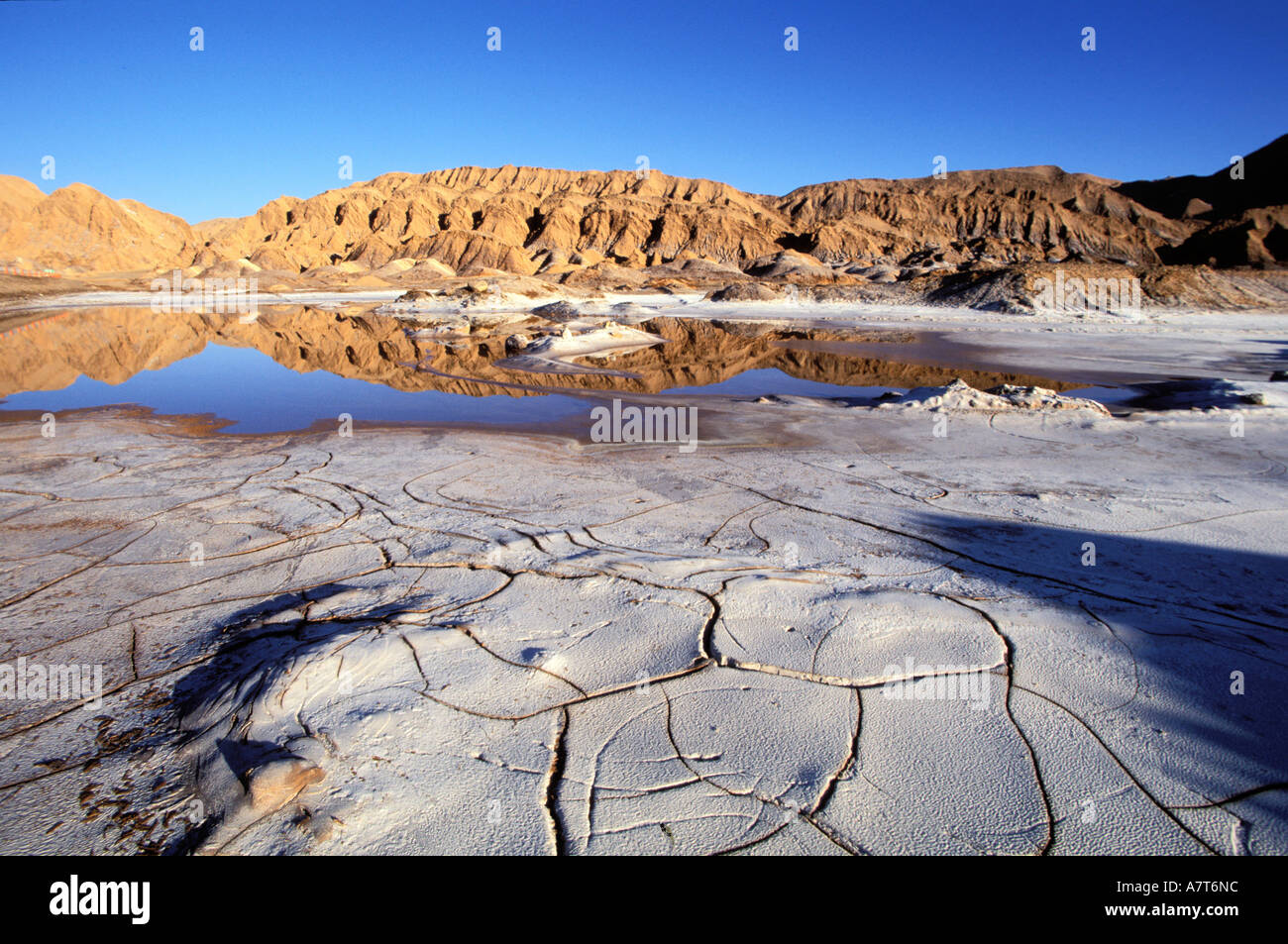 Chile, Atacama desert, the Salt Cordillera (near San Pedro Stock Photo ...