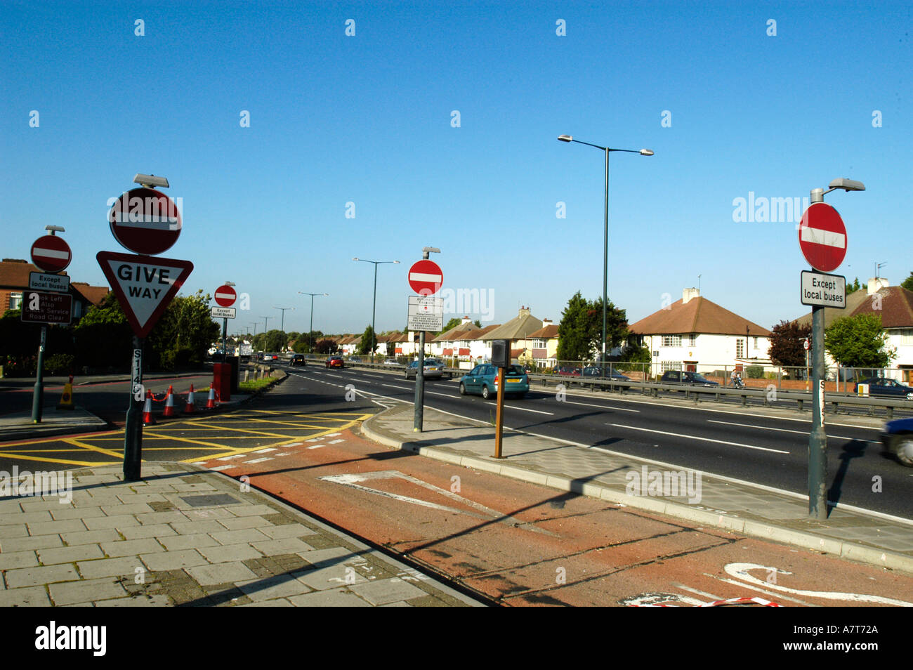 Confusing signs stop sign hi-res stock photography and images - Alamy