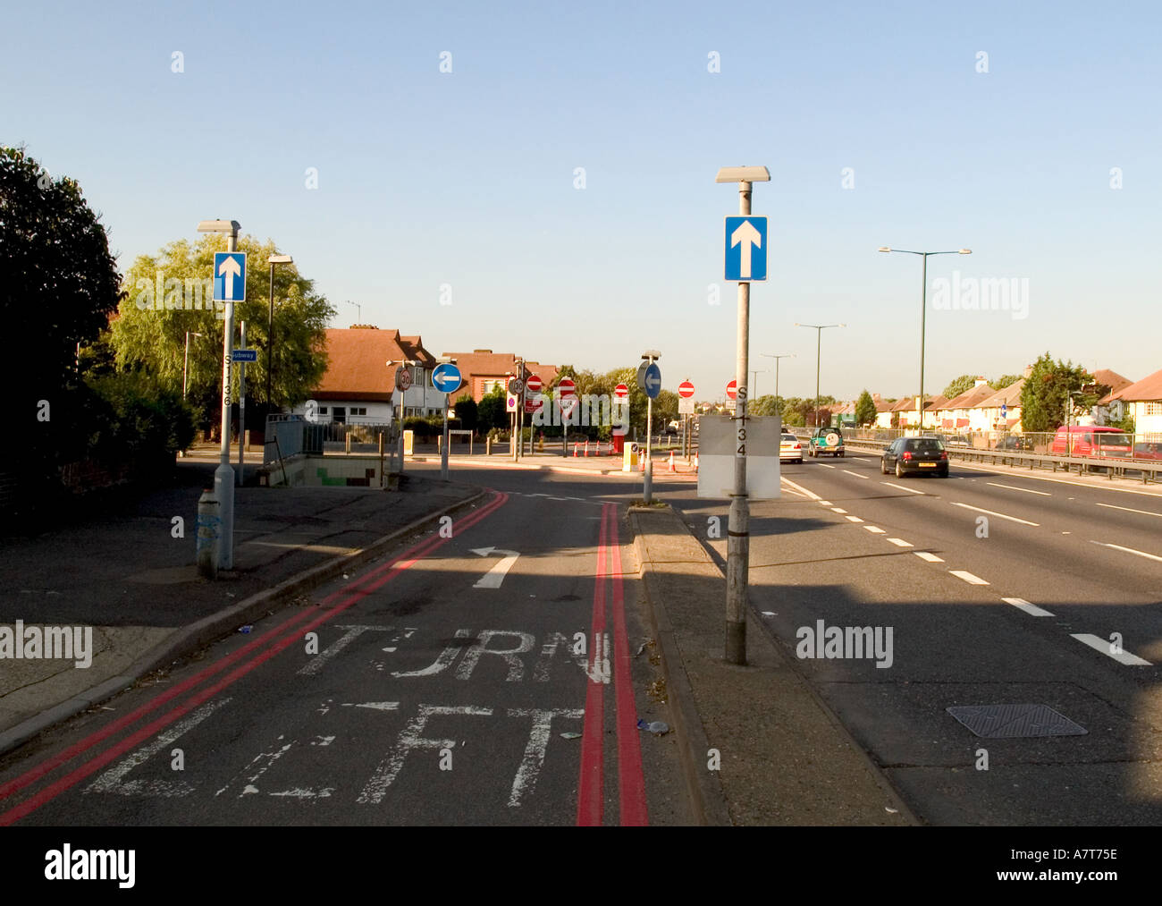 Confusing signs stop sign hi-res stock photography and images - Alamy