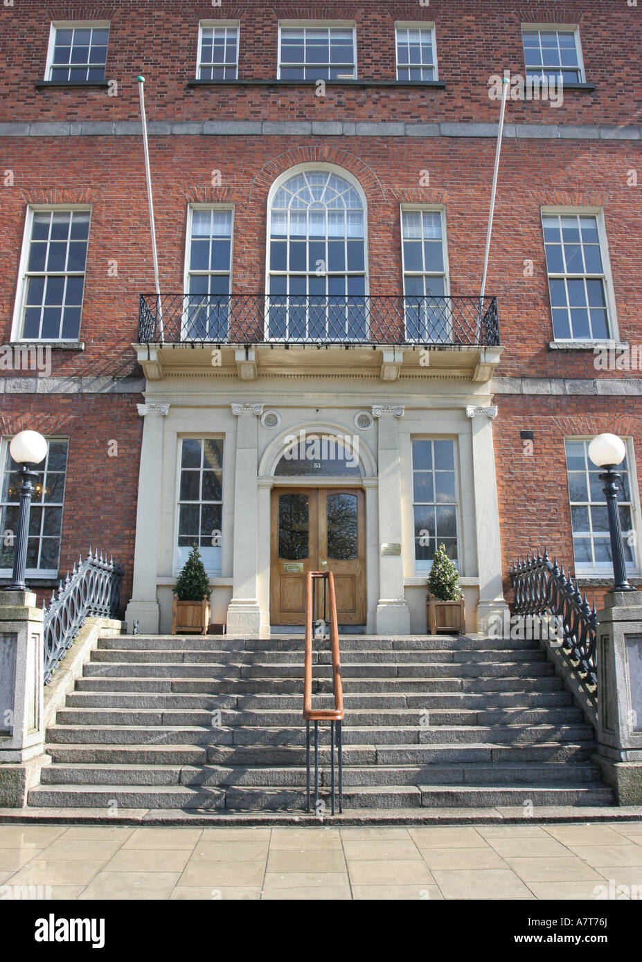 Facade of building, Dublin, Republic of Ireland Stock Photo - Alamy