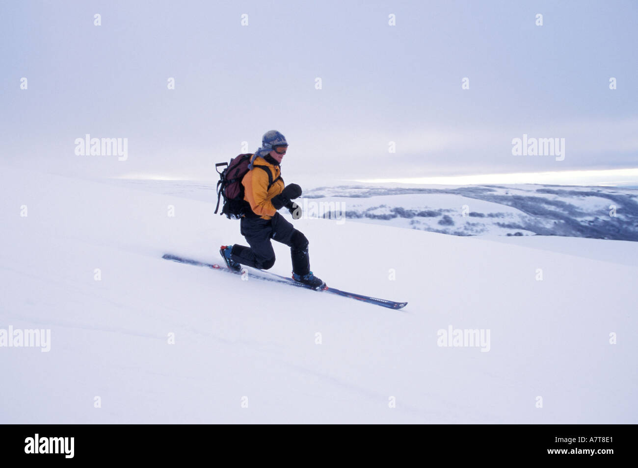 Telemarking hi-res stock photography and images - Alamy