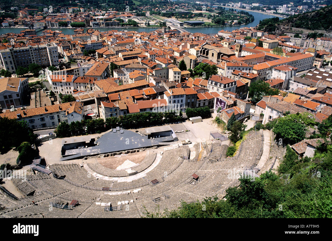 France, Isere, Vienne, Roman theatre Stock Photo - Alamy