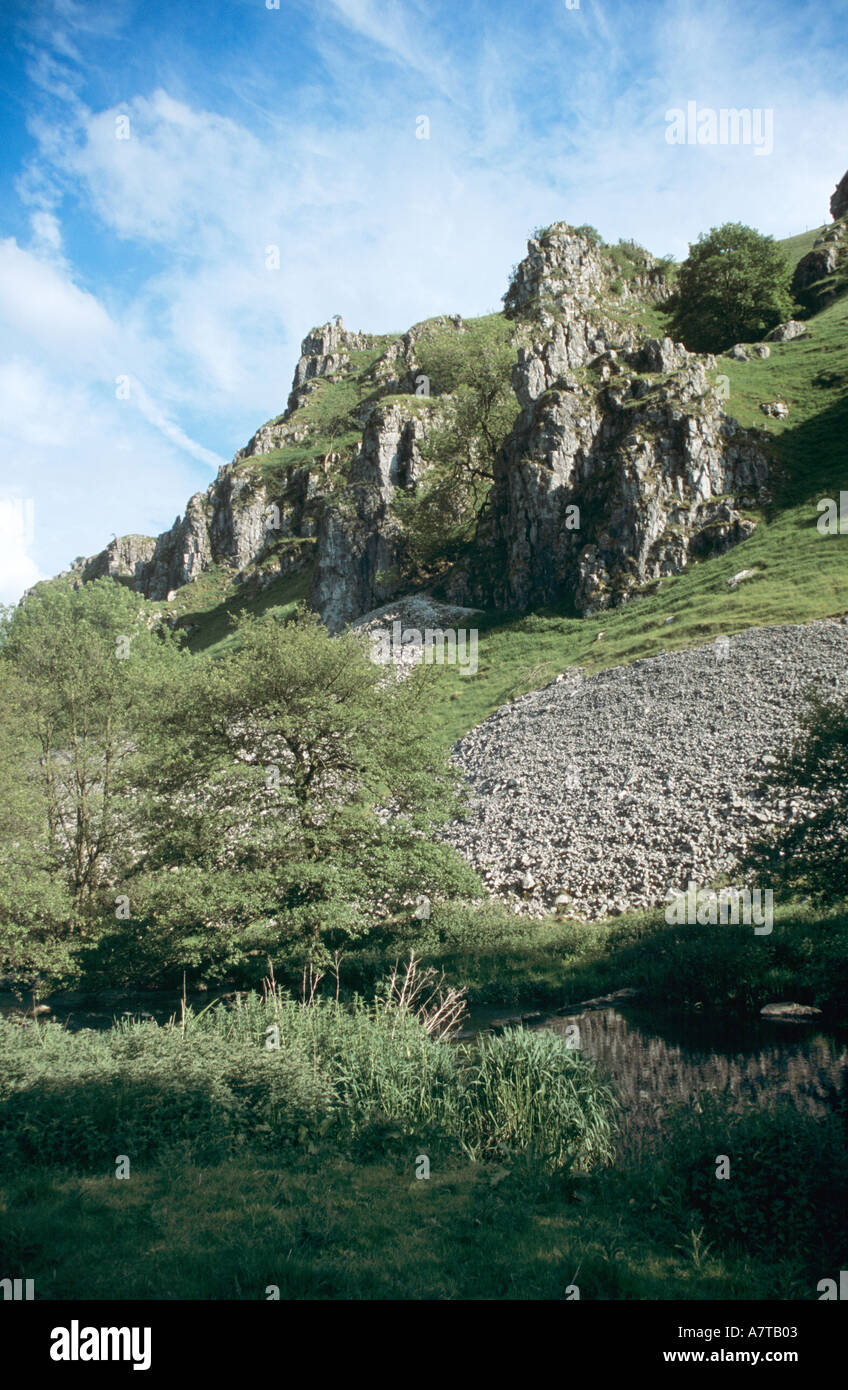 Wolfscote Dale in Peak District England UK Stock Photo - Alamy
