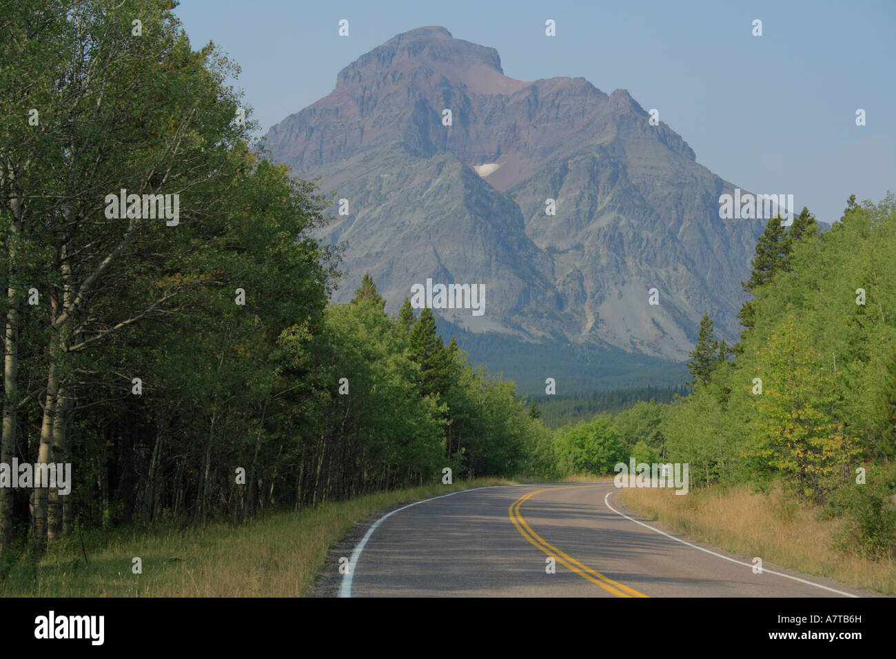A twisting road to freedom Stock Photo - Alamy