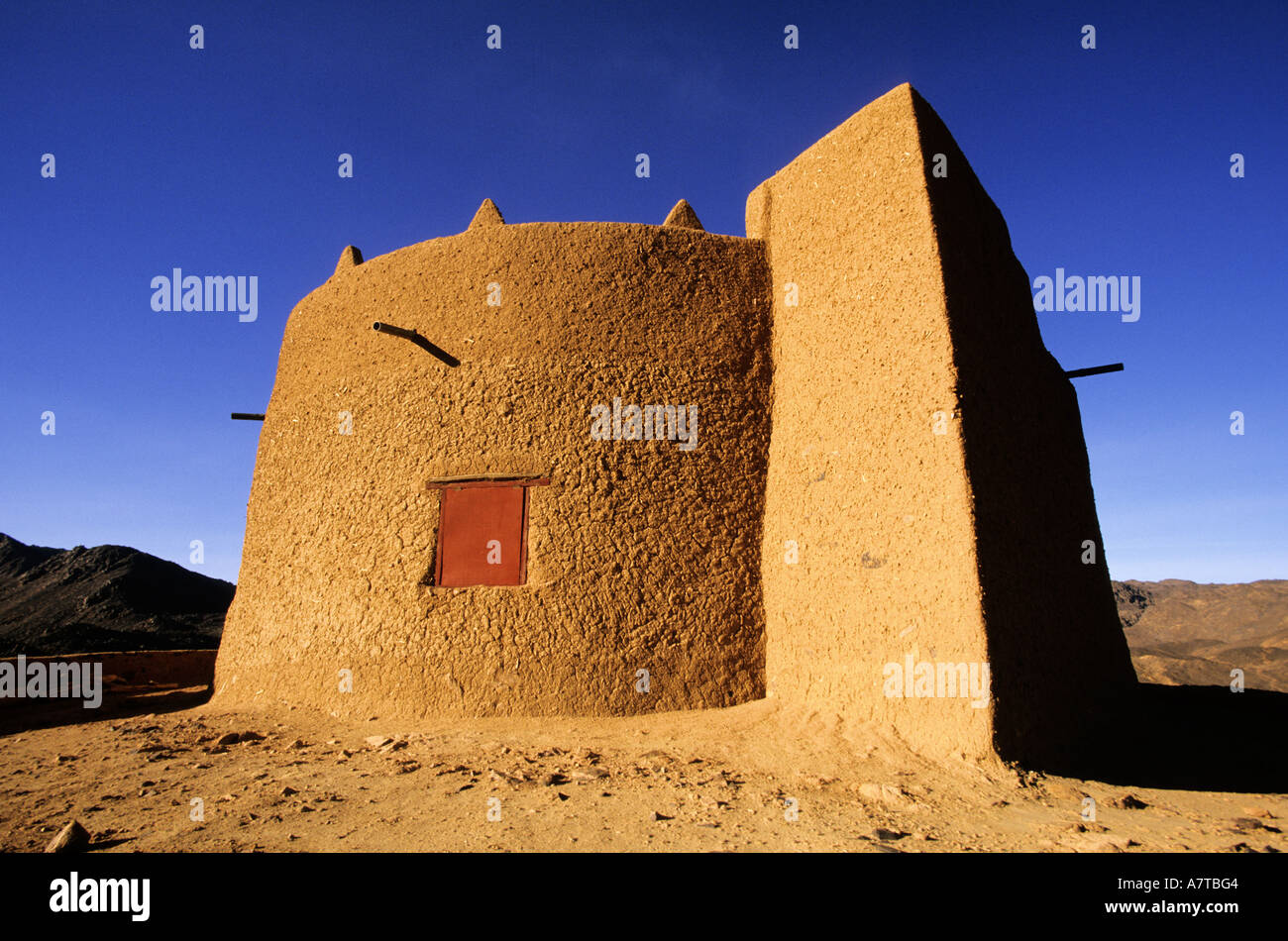Niger, Sahara, Timia Oasis in Air Massif, General Massu's fortress ...