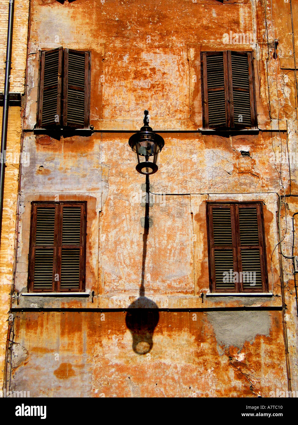 Roman window shutters Stock Photo - Alamy