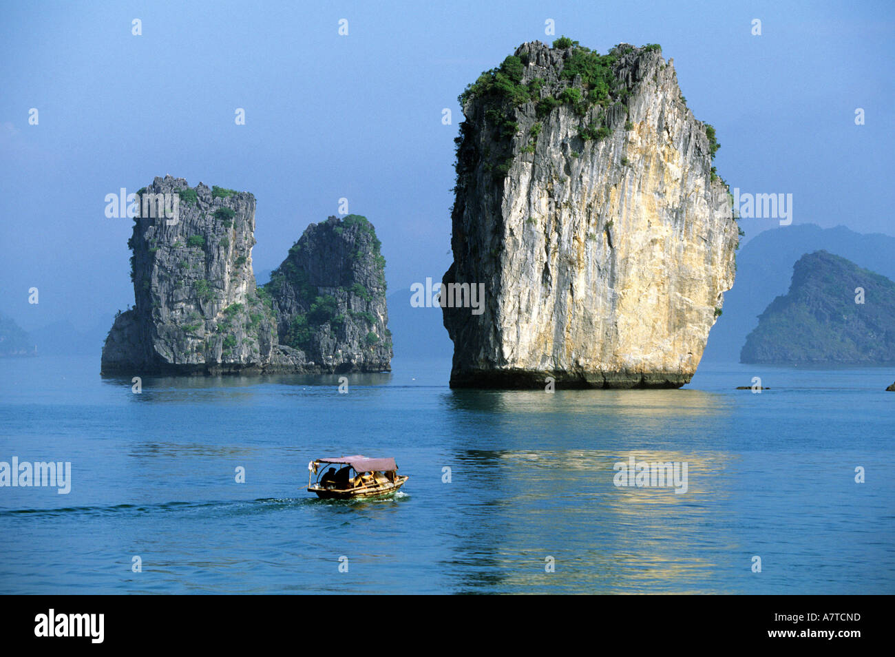 Vietnam, Quang Ninh province, Halong Bay Stock Photo - Alamy