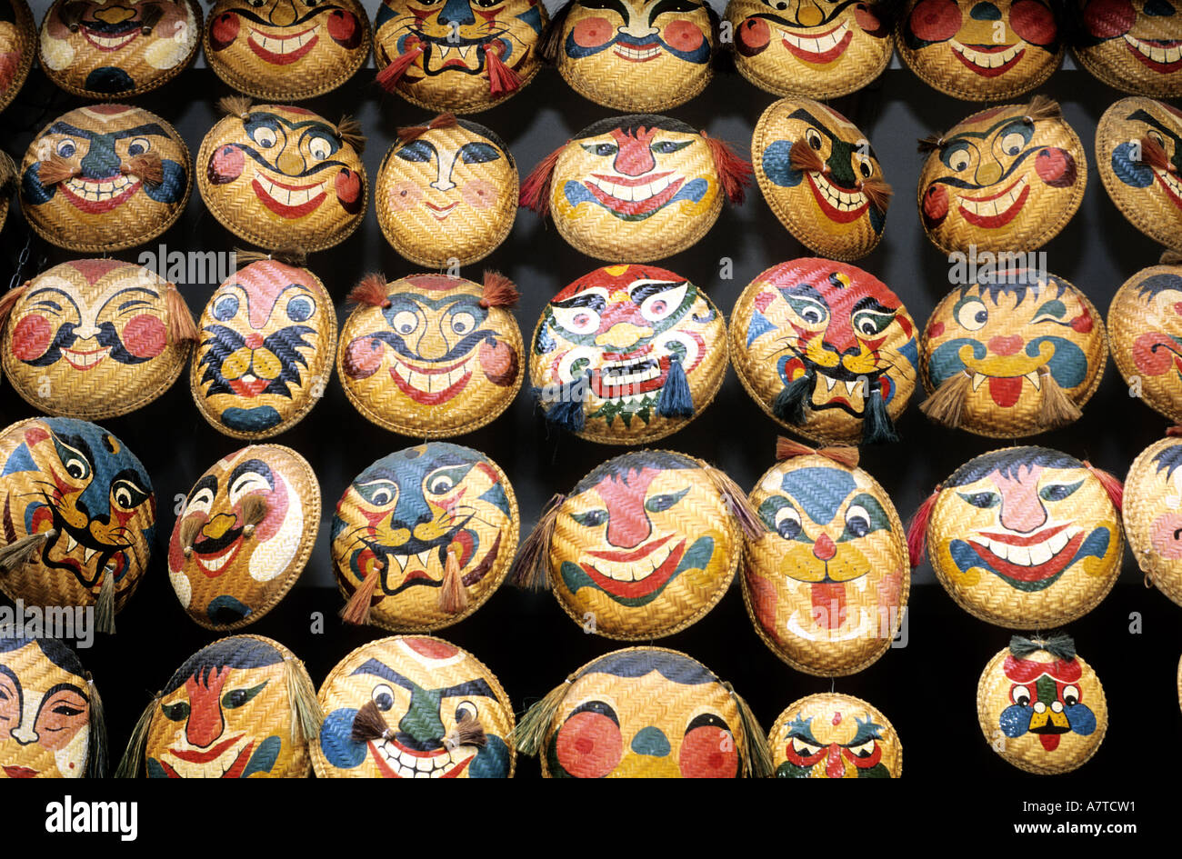 Vietnam, Hanoi, artisanal masks Stock Photo - Alamy
