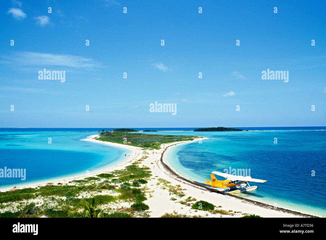 Dry Tortugas National Park Key West Florida From Ft Jefferson Stock ...