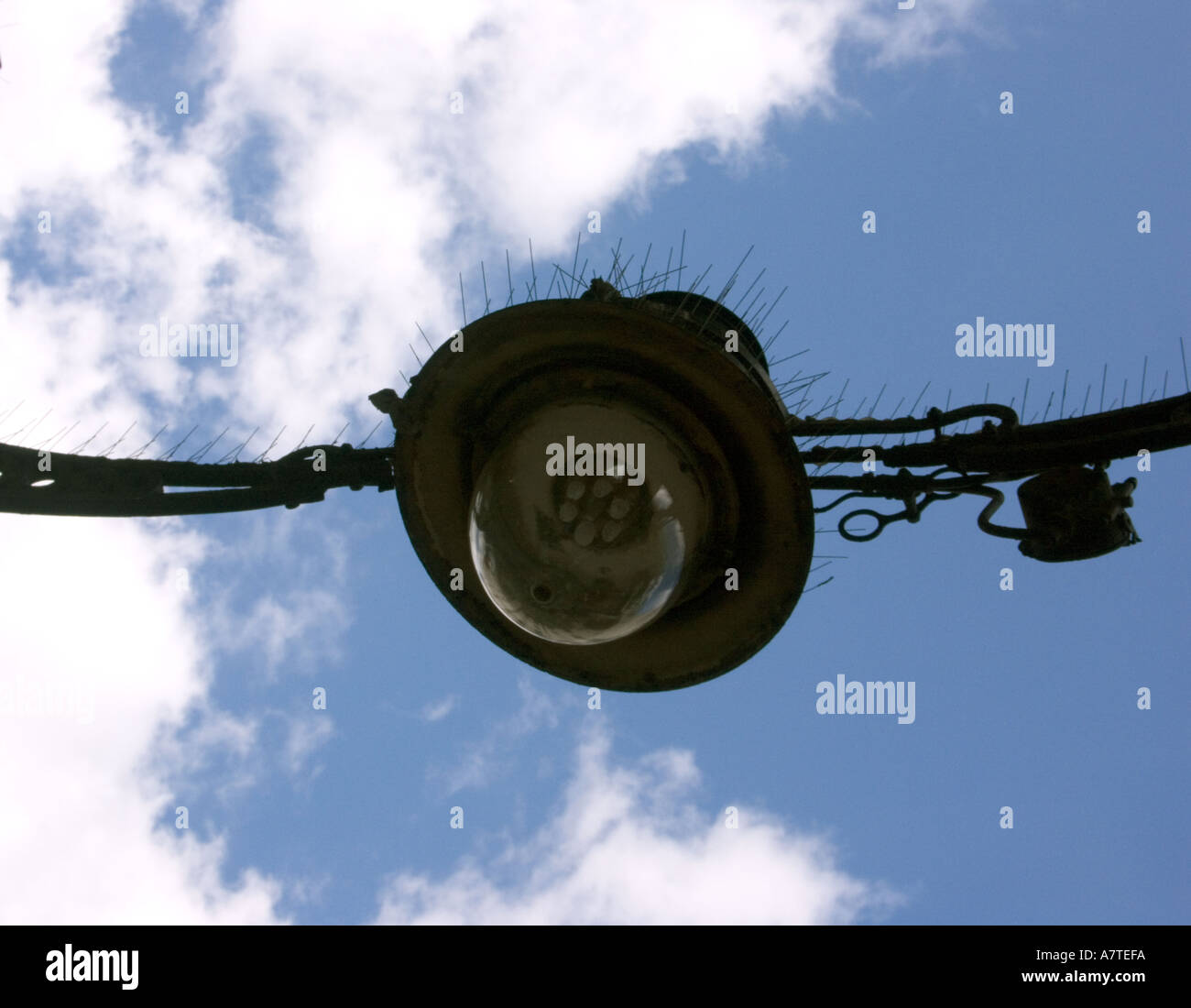 Overhead street light Covent Garden London WC2 England Stock Photo - Alamy