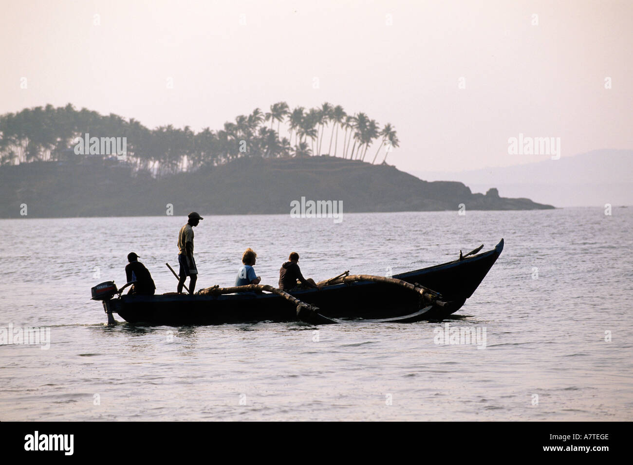 Goa boat trip hi-res stock photography and images - Alamy