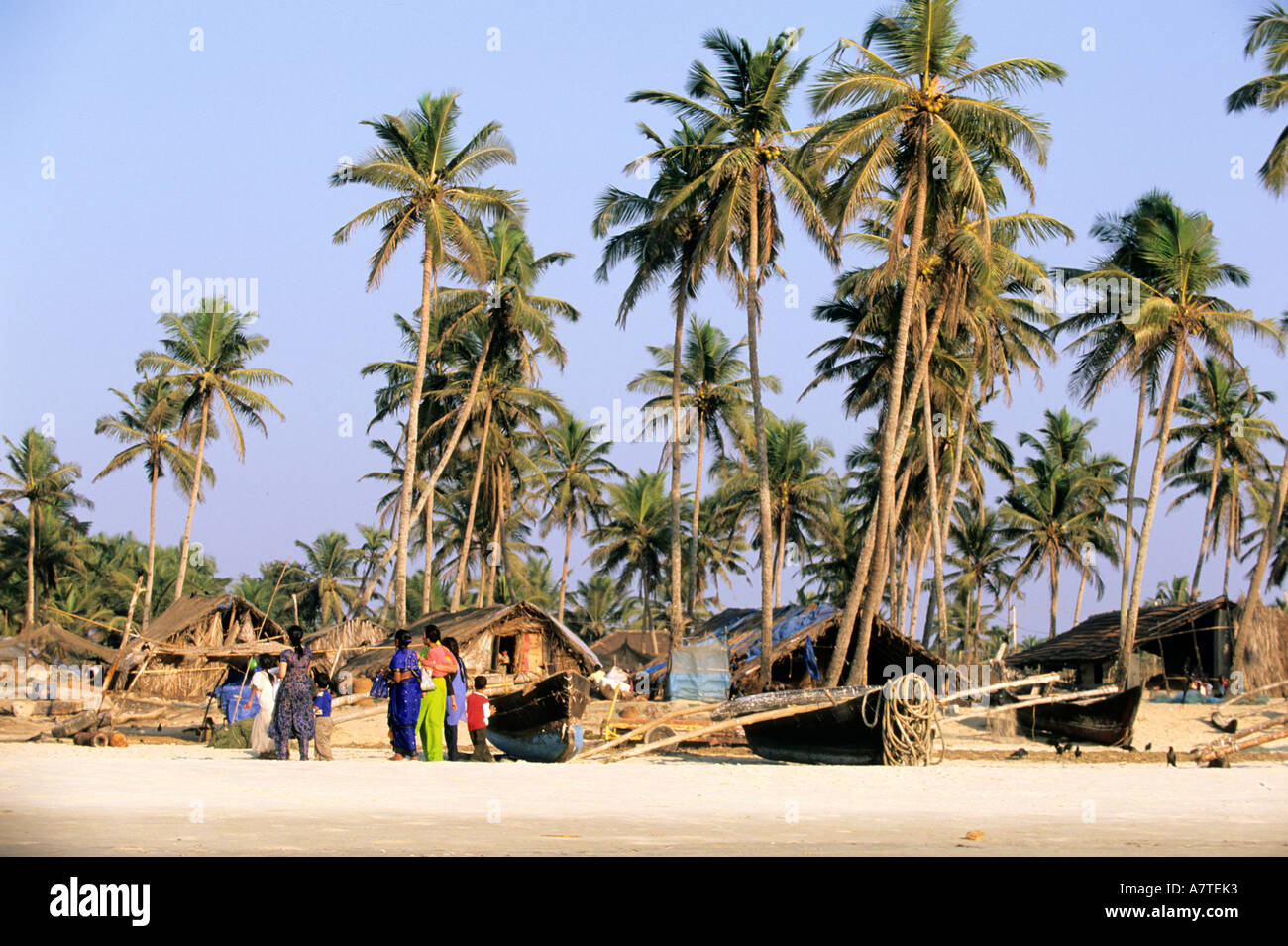 India, Goa State, Colva beach Stock Photo - Alamy