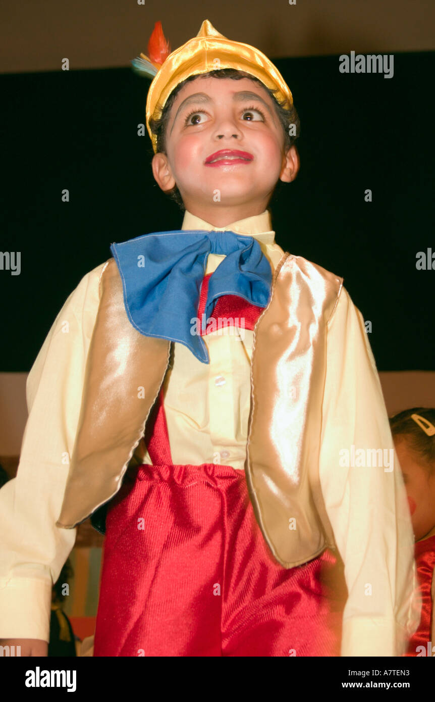 Schoolboy Dressed In Costume For School Play Stock Photo - Alamy
