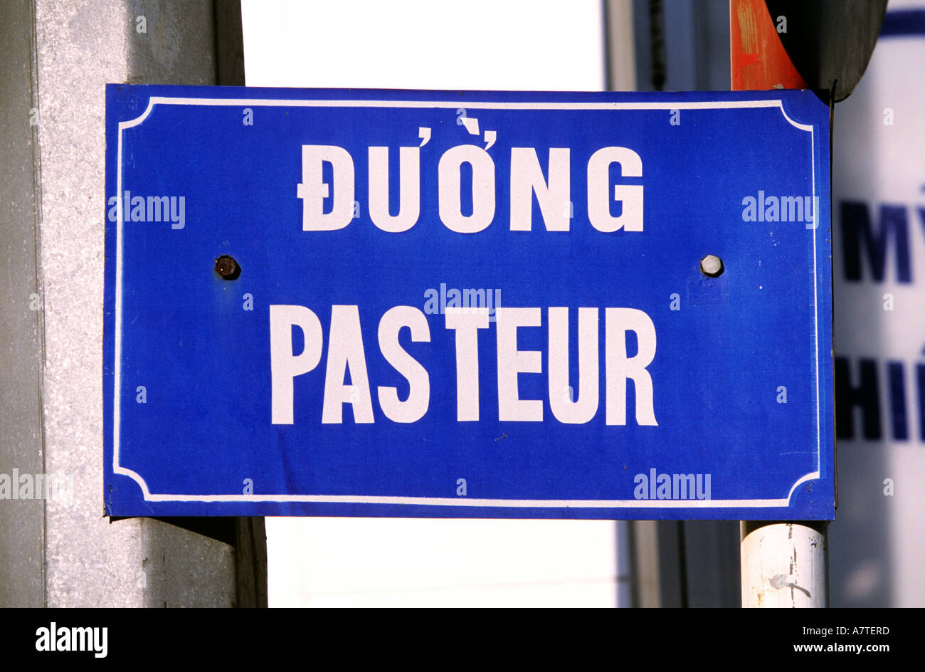 Vietnam, Saigon (Ho Chi Minh City), one of the rare streets whose name ...