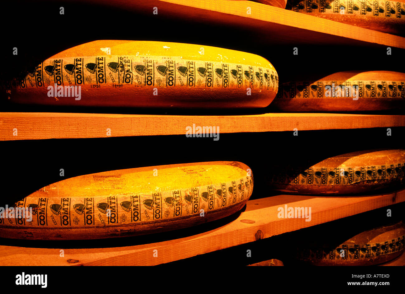 France, Jura, Poligny, Comte cheese's museum Stock Photo - Alamy