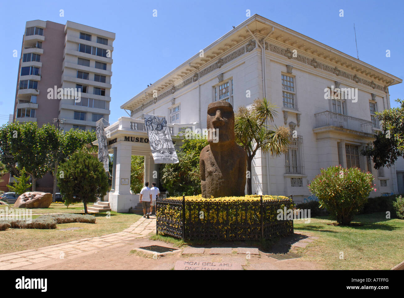 Museo Francisco Fonck Vina Del Mar Chile Stock Photo - Alamy