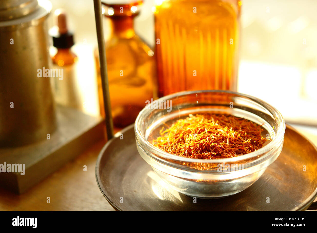 Saffron spice photos hi-res stock photography and images - Alamy
