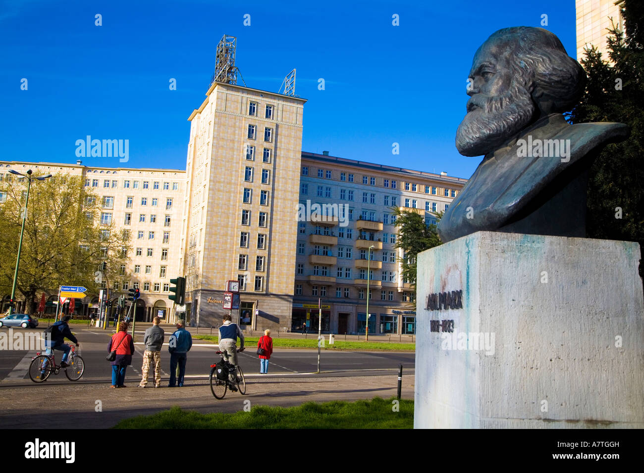 Karl marx alle berlin hi-res stock photography and images - Alamy