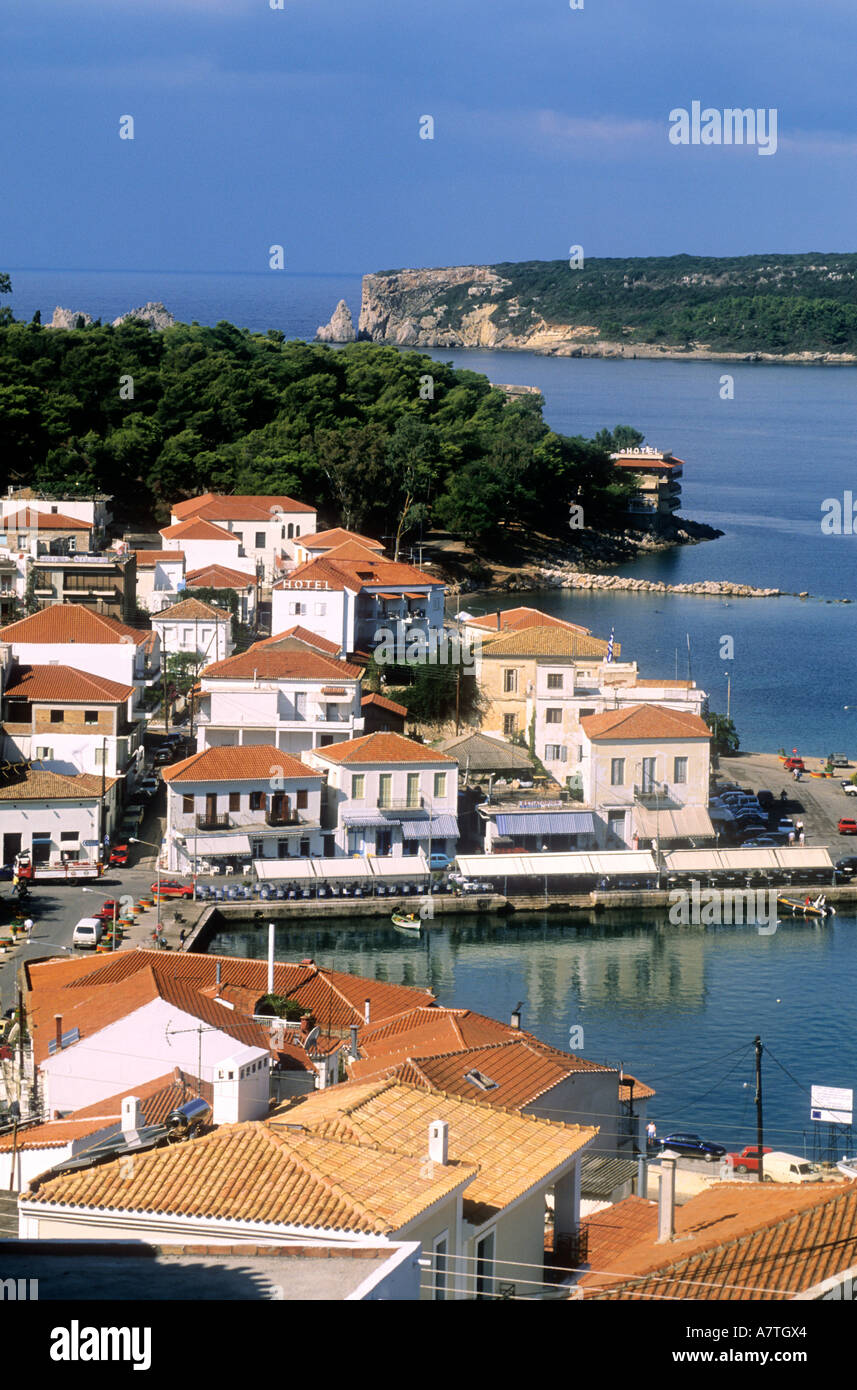 Greece, the Peloponnese, Pilos (Pylos Stock Photo - Alamy