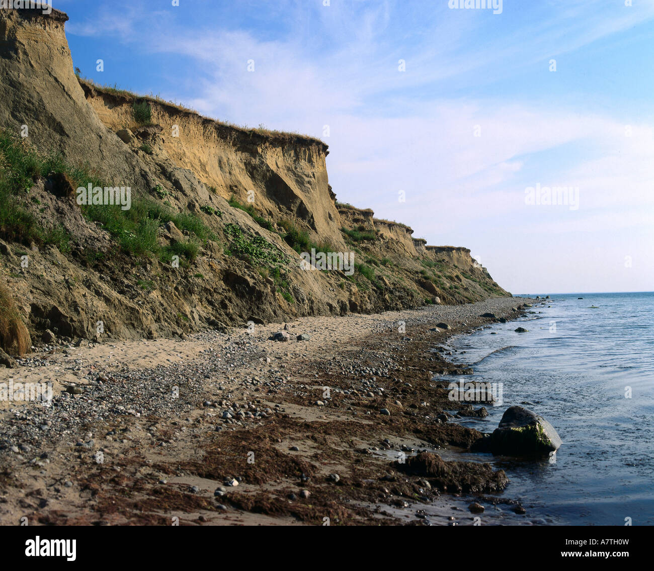 Rocks at coast, Baltic Sea Islands, Schleswig-Holstein, Germany Stock ...