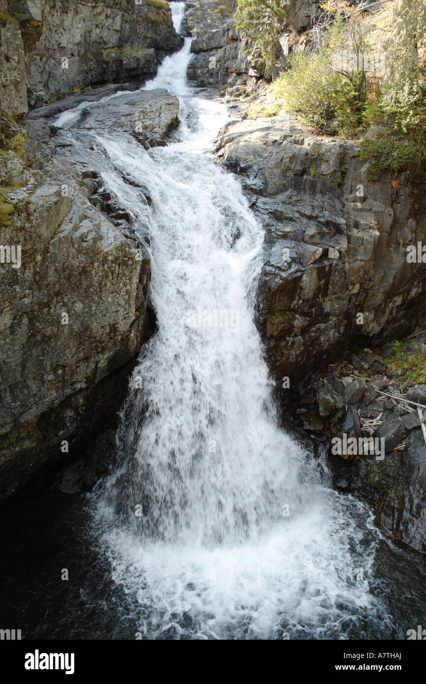 a hidden waterfall Stock Photo - Alamy