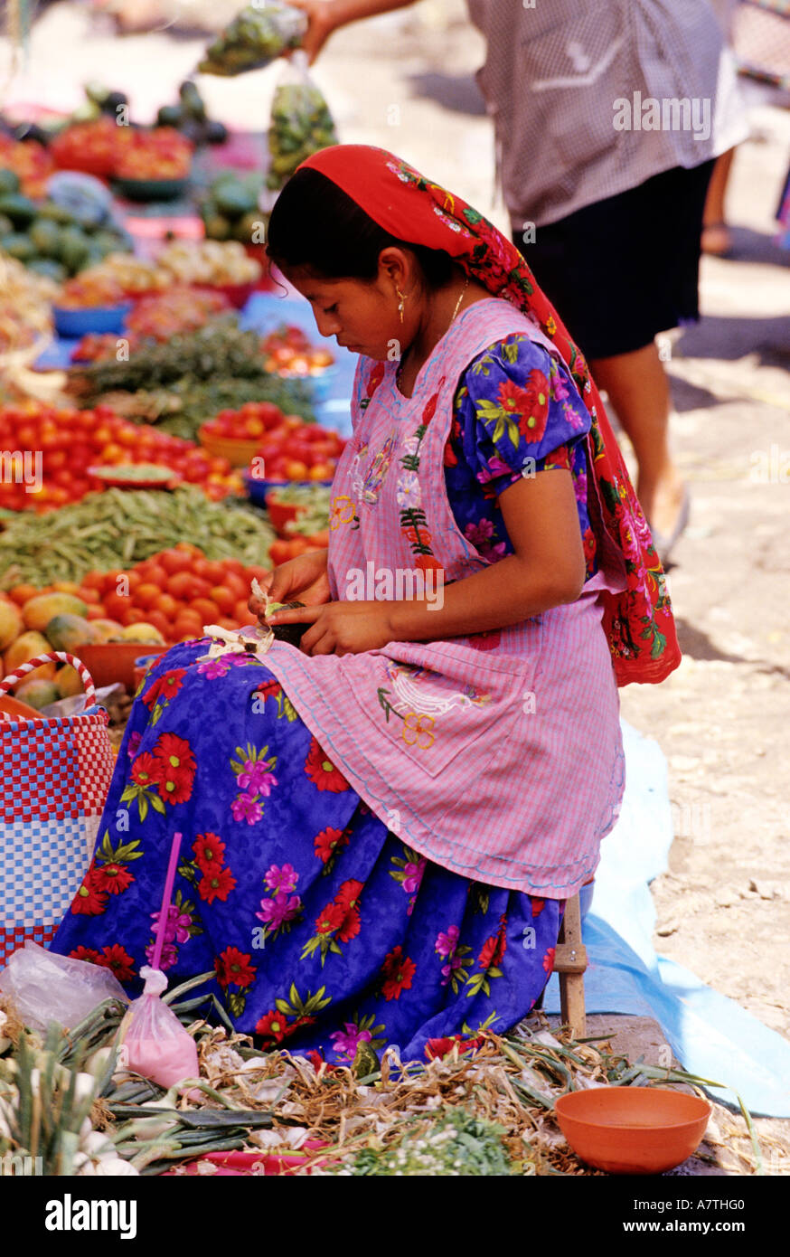 Mexico, state of Oaxaca, Tlacolula, the market Stock Photo - Alamy