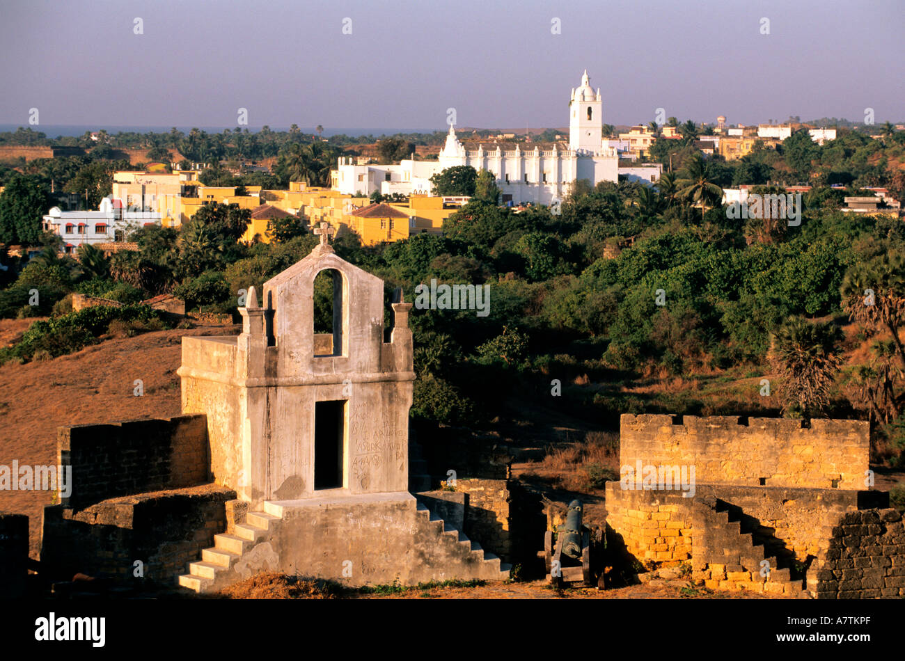India, Union Territory of Daman and Diu, Diu city, panorama, Saint ... India, Union Territory of Daman and Diu, Diu city, panorama, Saint ...