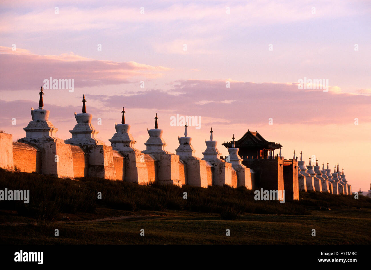 Mongolia, Ovorkhangai Province, Karakorum, Erdenezu Monastery Stock ...