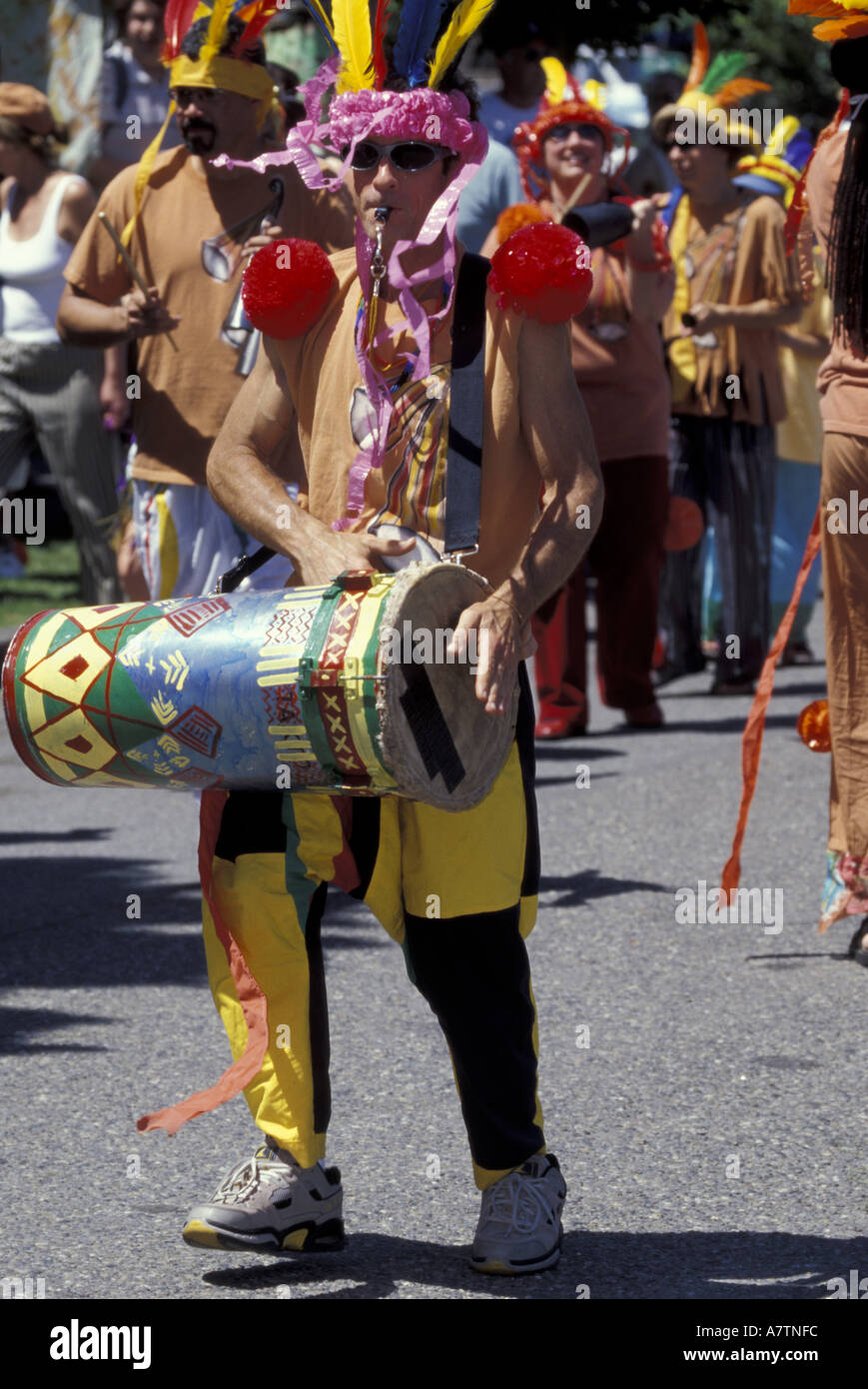 Summer solstice parade fremont seattle hi-res stock photography and ...