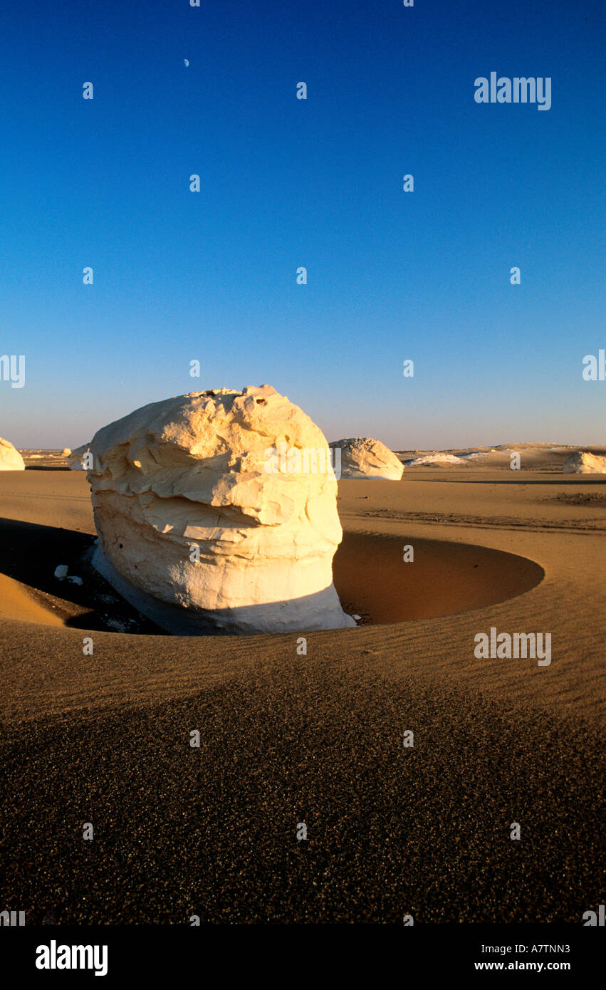 Egypt, the White desert at the Libya borders Stock Photo - Alamy