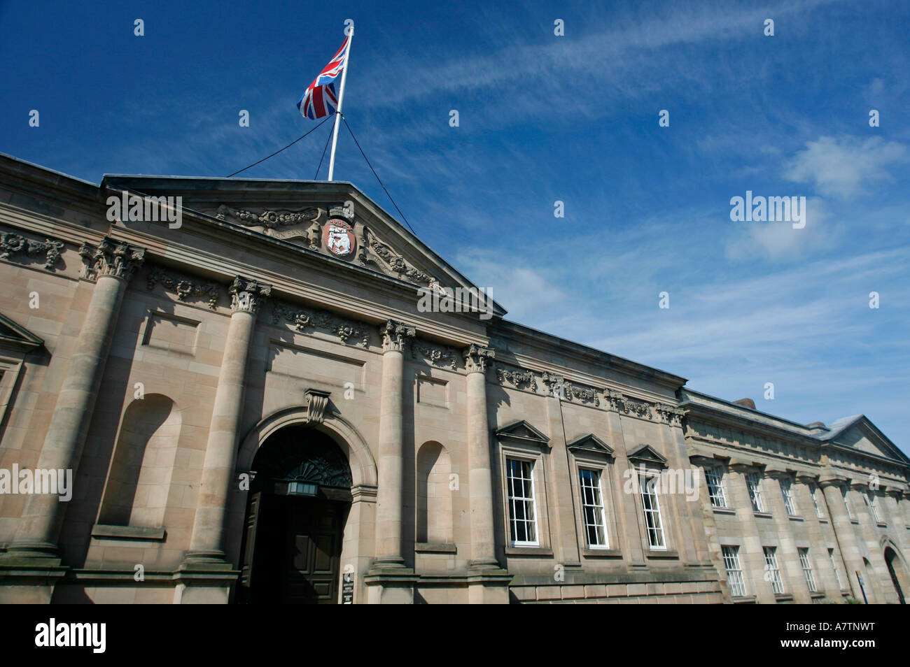 The Shire Hall Warwick Warwickshire England UK Stock Photo - Alamy