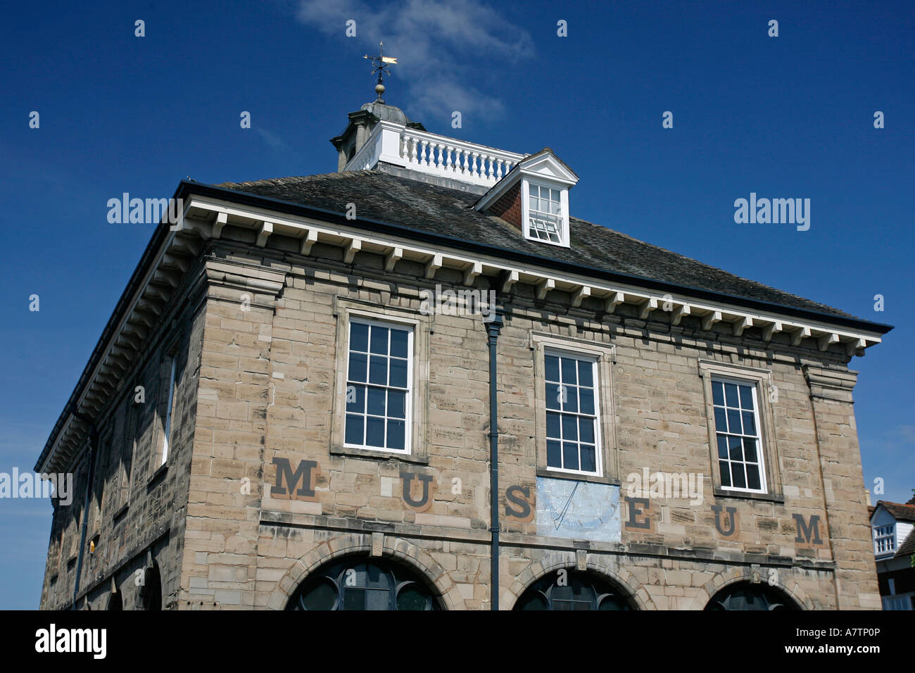 Market Square Warwick Warwickshire England Uk High Resolution Stock ...