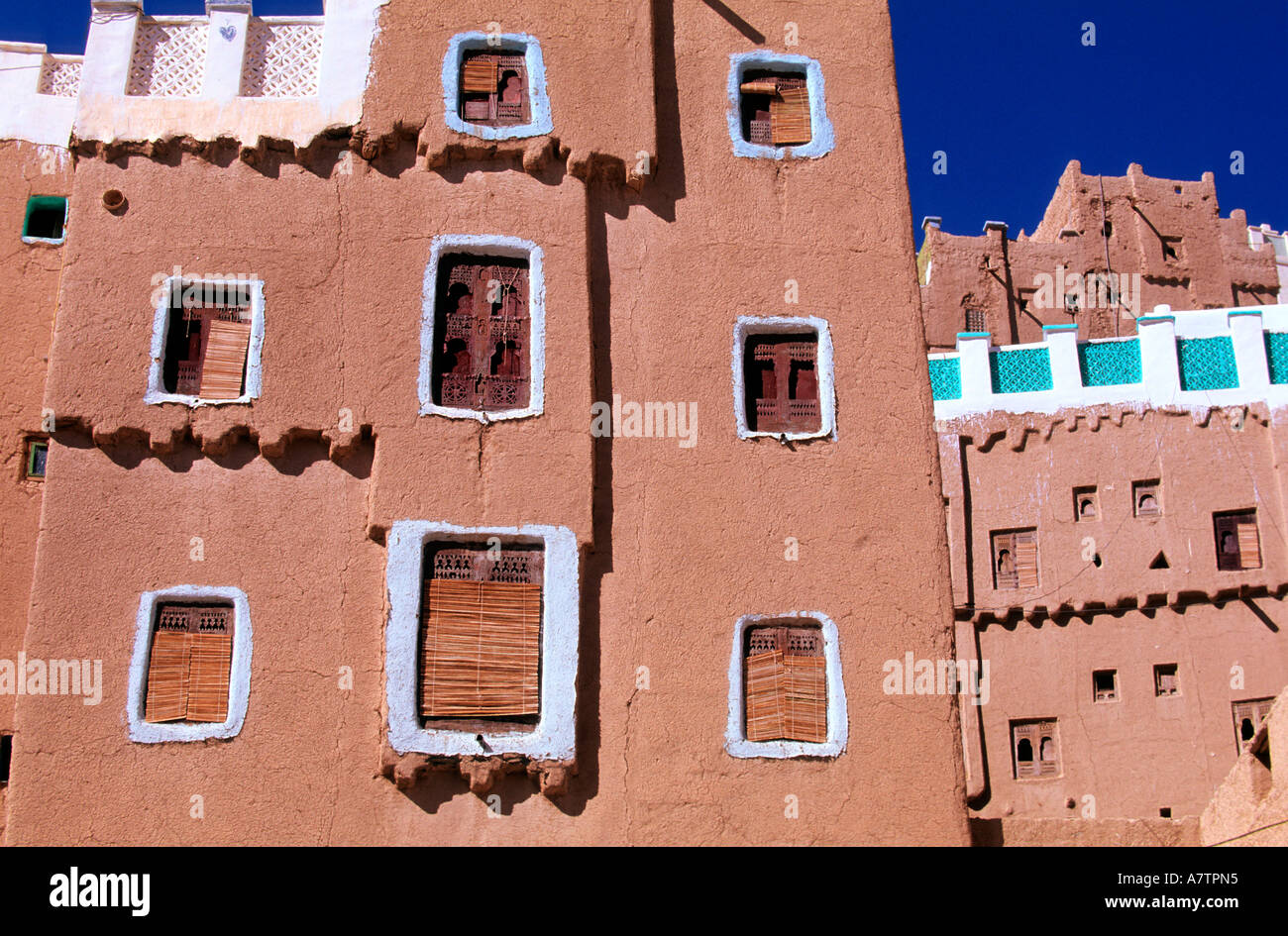 Yemen, province of Hadramaout, Bada village in the Wadi Do’An Stock ...