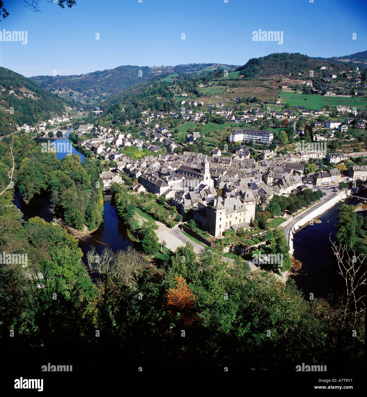 France entraygues sur truyere hi-res stock photography and images - Alamy